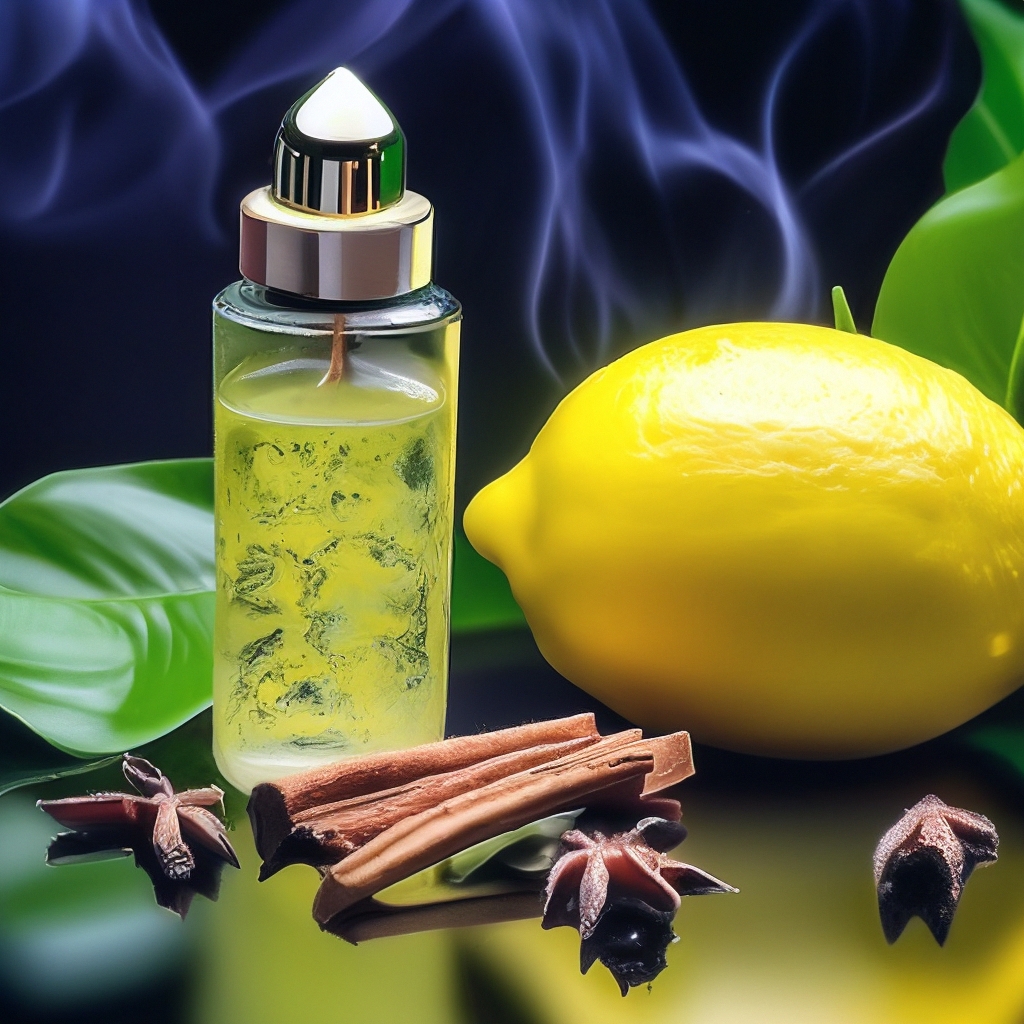 "Lemon with cloves is a proven mosquito repellent." — image created in ...