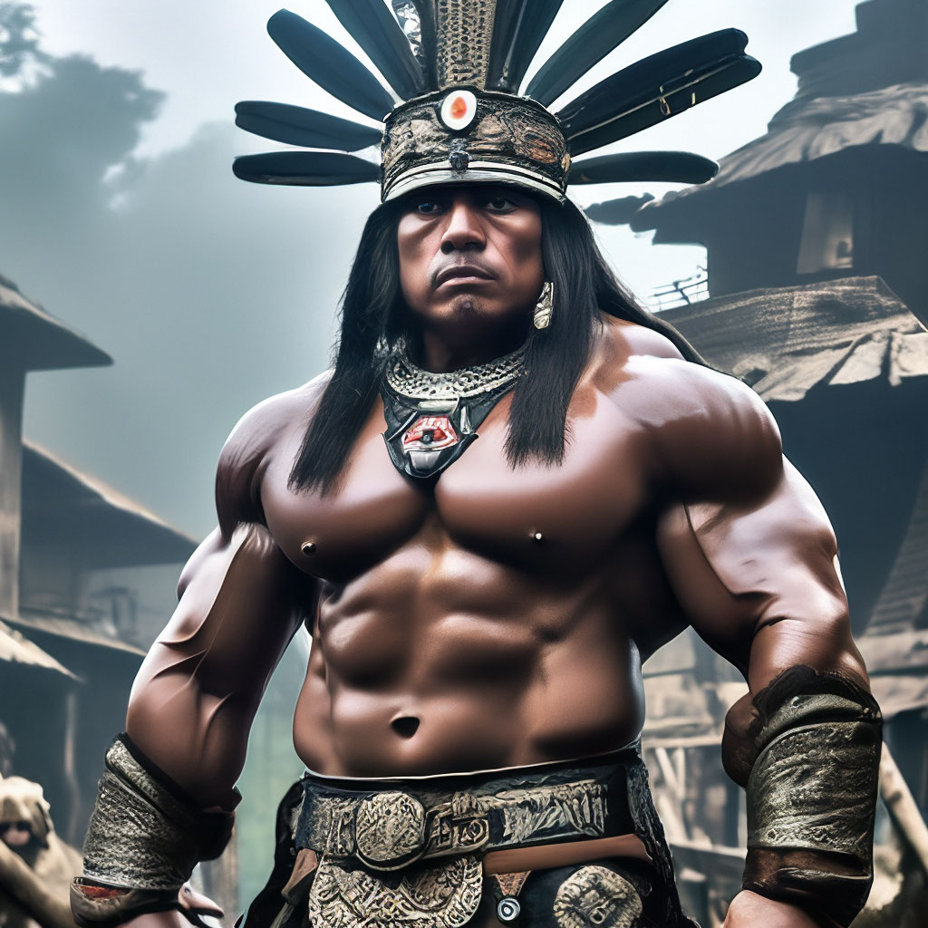 "The village of the Aztec bodybuilder is very brilliant" — image ...