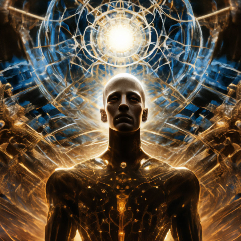 "Five - dimensional space" — image created in Shedevrum