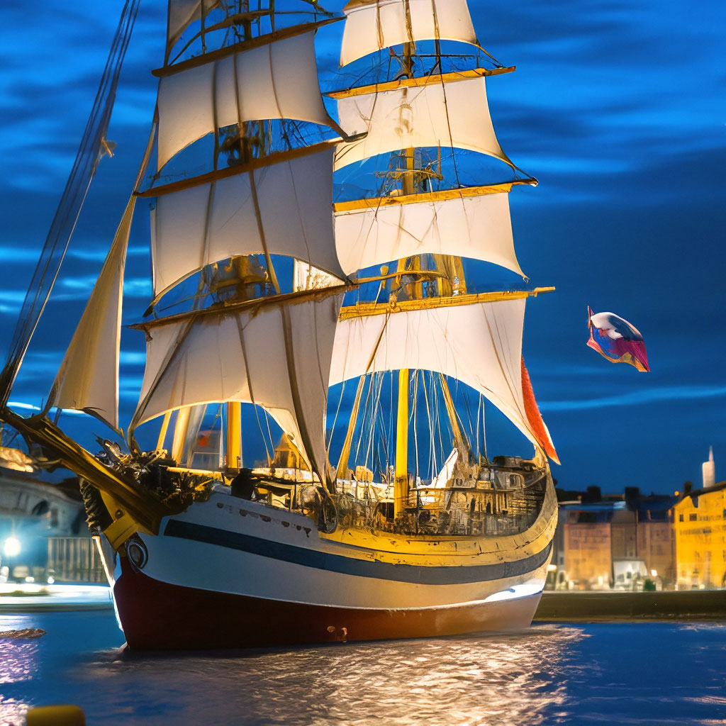 "Sea, sailing ship, aesthetically pleasing, professional photo, 30mm ...