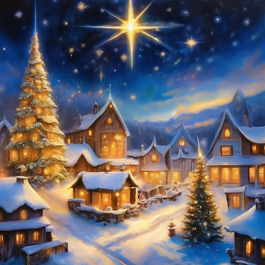 "Quiet on Christmas Eve Magic is stepping into the world: A fairy tale ...