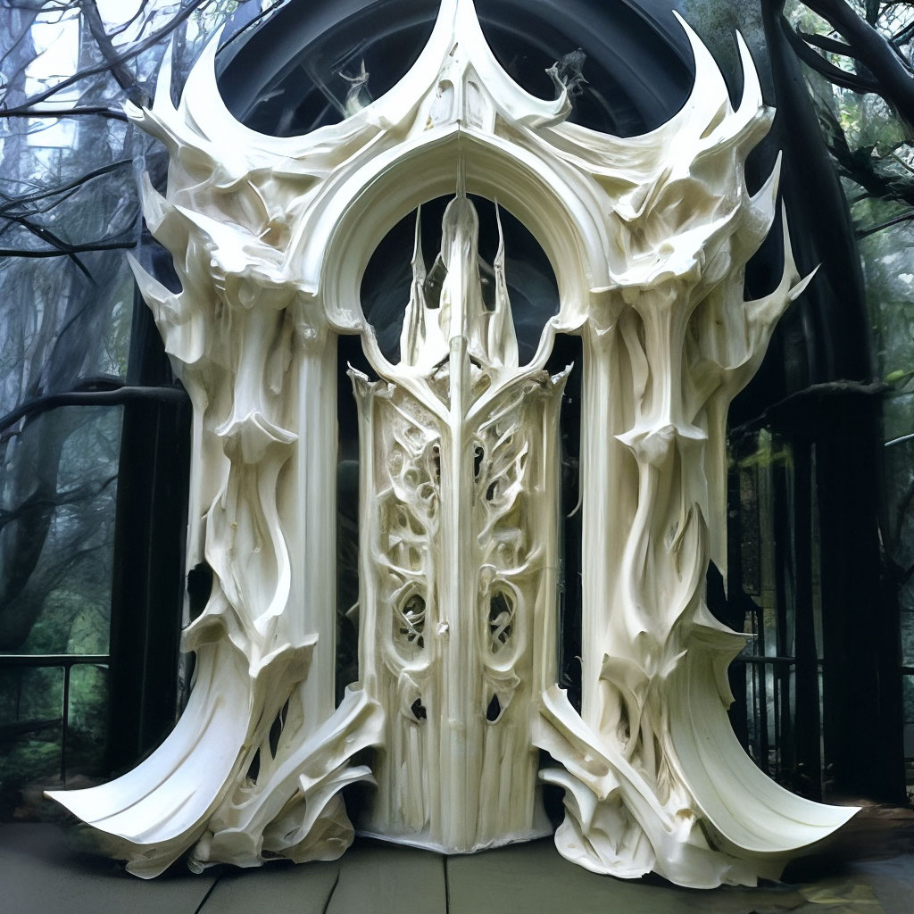 "The storm door surreal grotesque on otherworldly movements ...