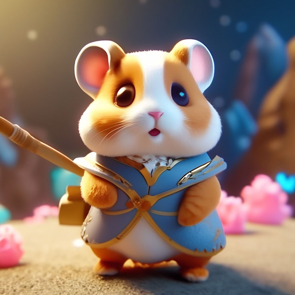 "Anthropomorphic hamster, mythical animal, detail, 4k, cute,1/250s ...