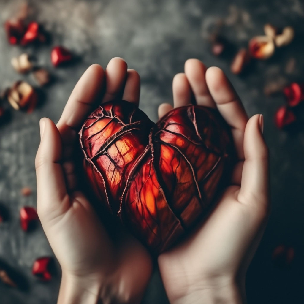 "I 'm with my own hand, I'll cover your heart. You can fly and not be ...