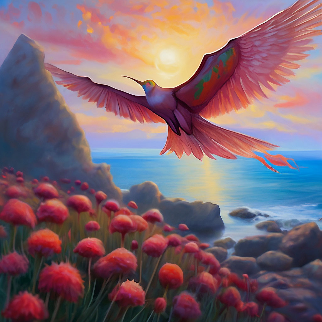 "Filigree, subtle, the kite spread its wings, huge, fluffy maroon heads ...