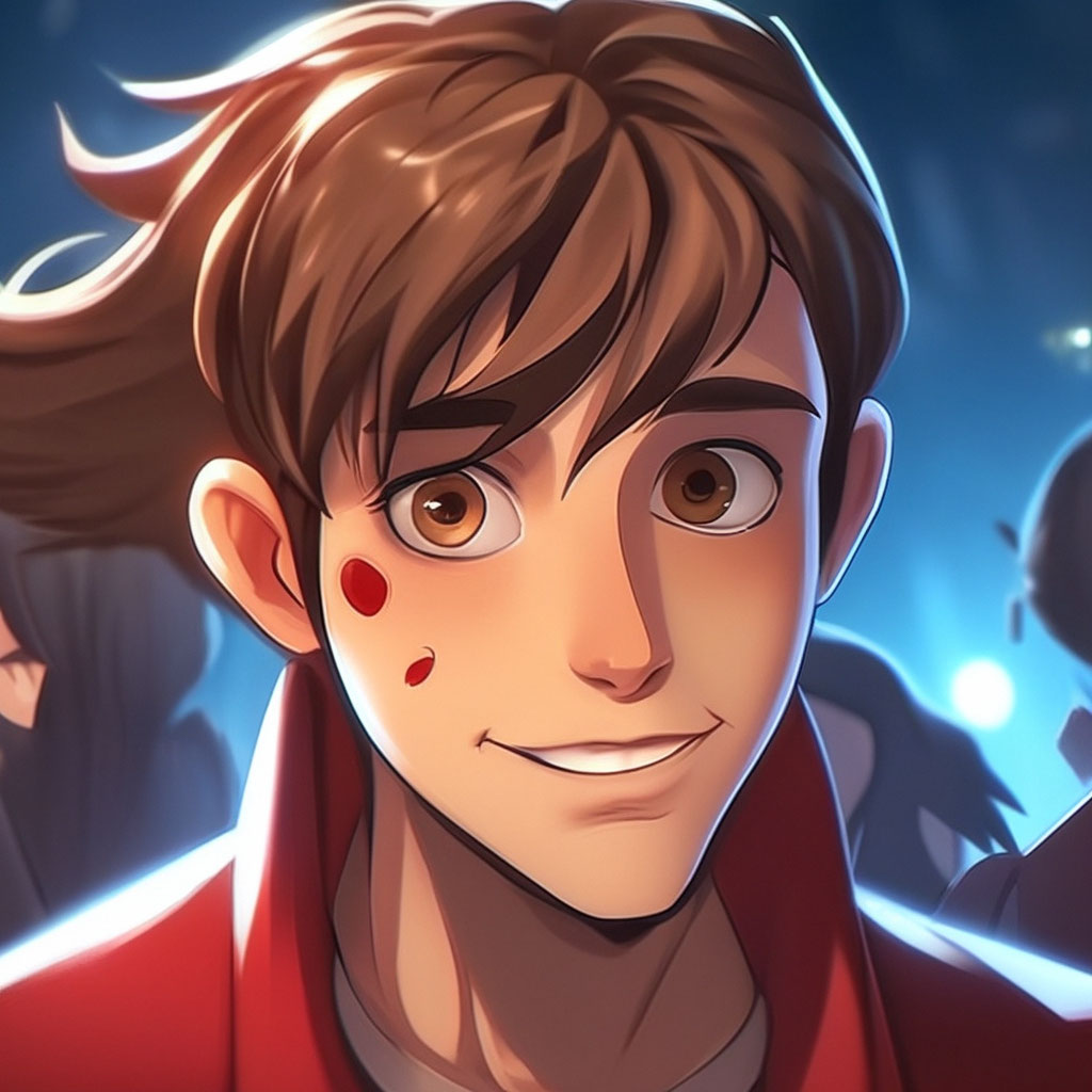 "Portrait, close-up, cartoon, 4K, realistic, lots of details, drawn ...