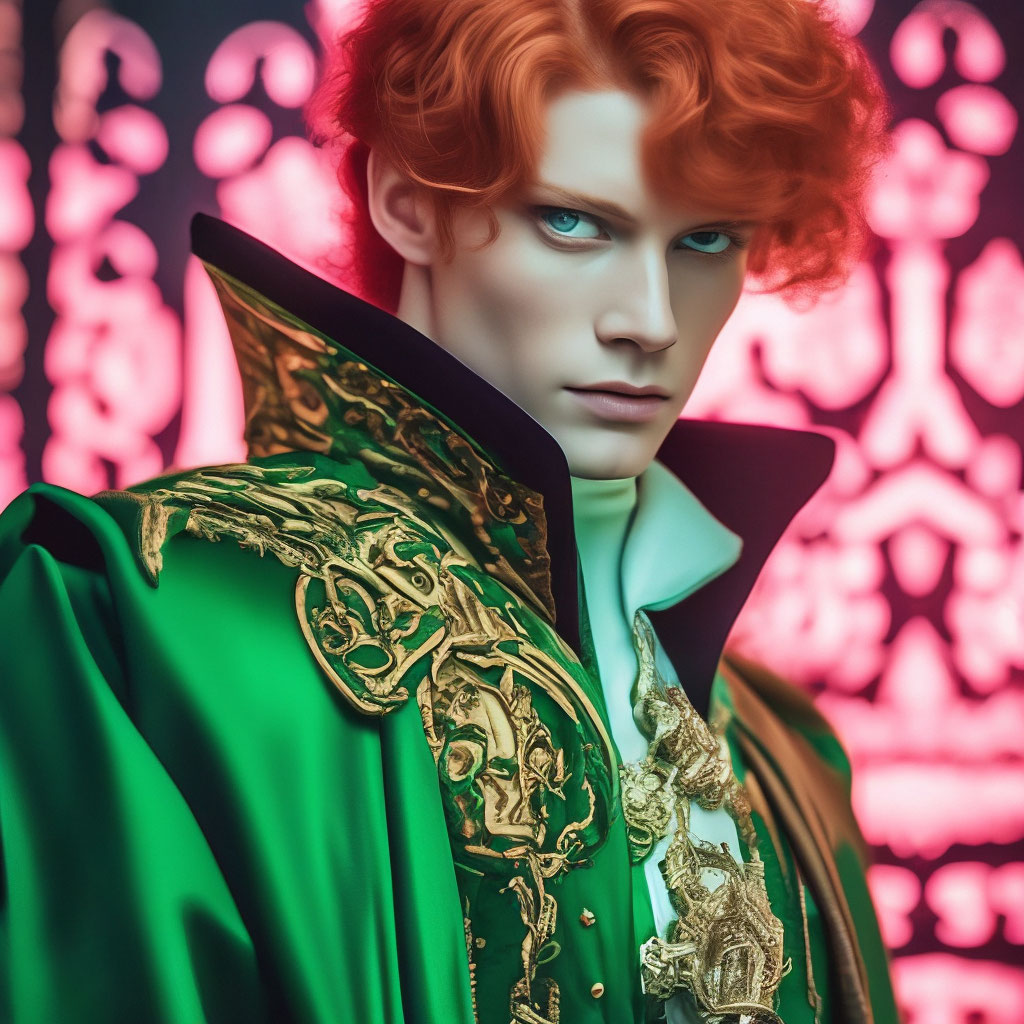 "Prince Brand of Amber, red-haired with green eyes, a powerful sorcerer ...