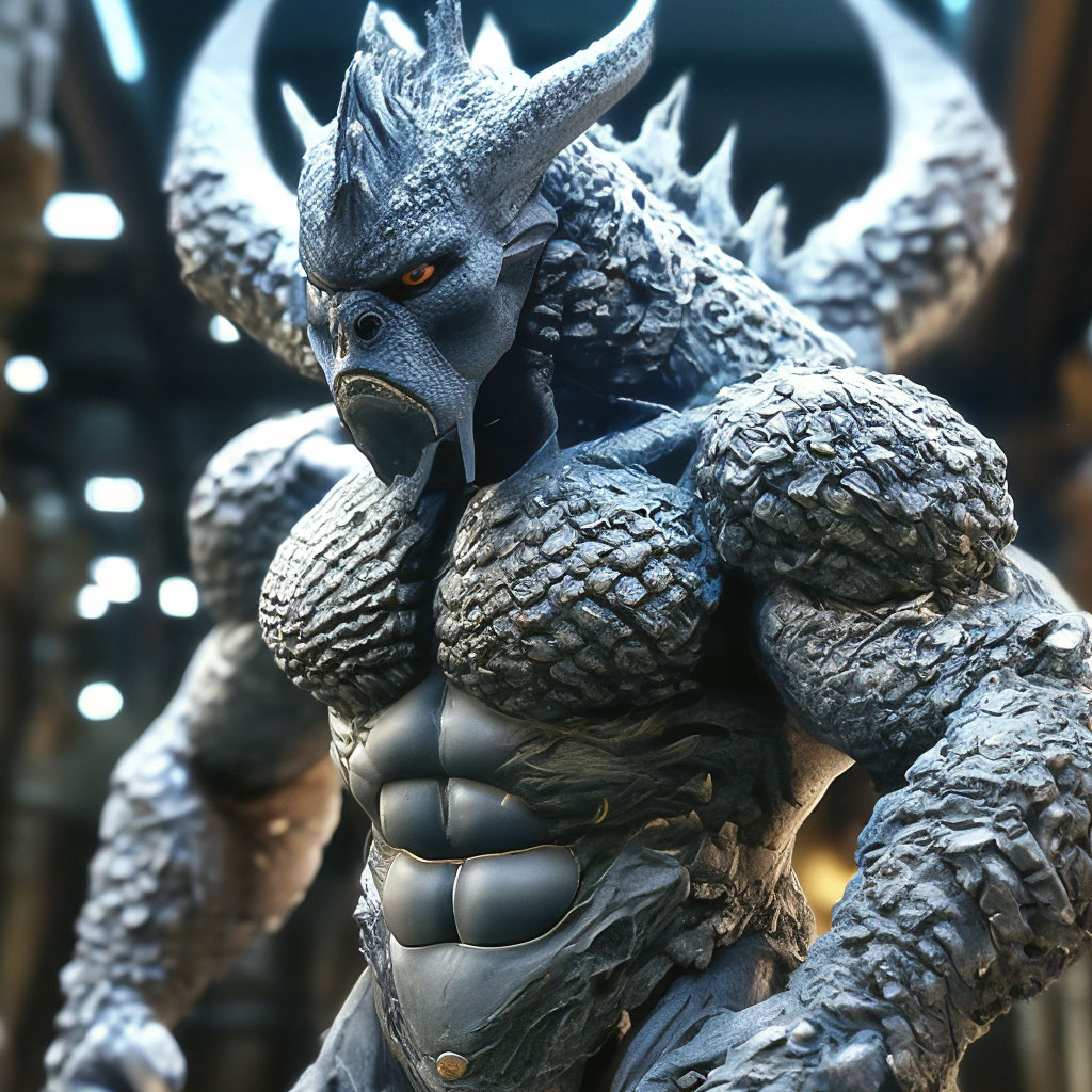 "Photorealism, fantastic monster, cosmos, lucas, star wars ...