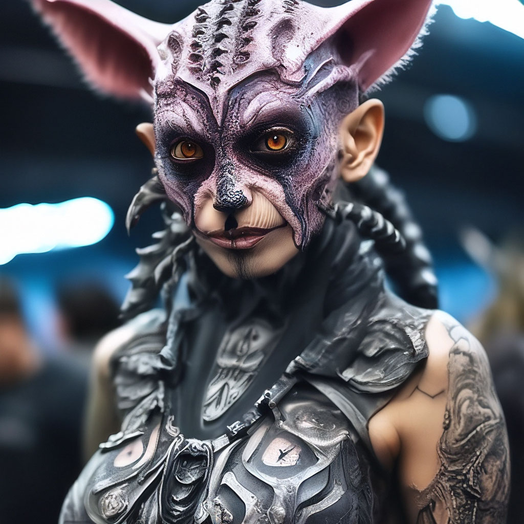 "@Irina T. 🐦⬛ a chihuahua woman, a toothy monster,a body in tattoos and ...
