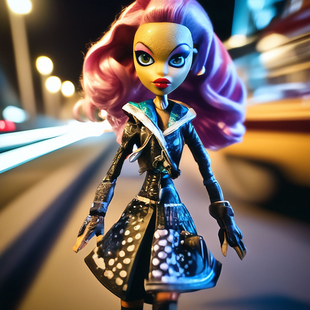 "Monster high claudine" — image created in Shedevrum