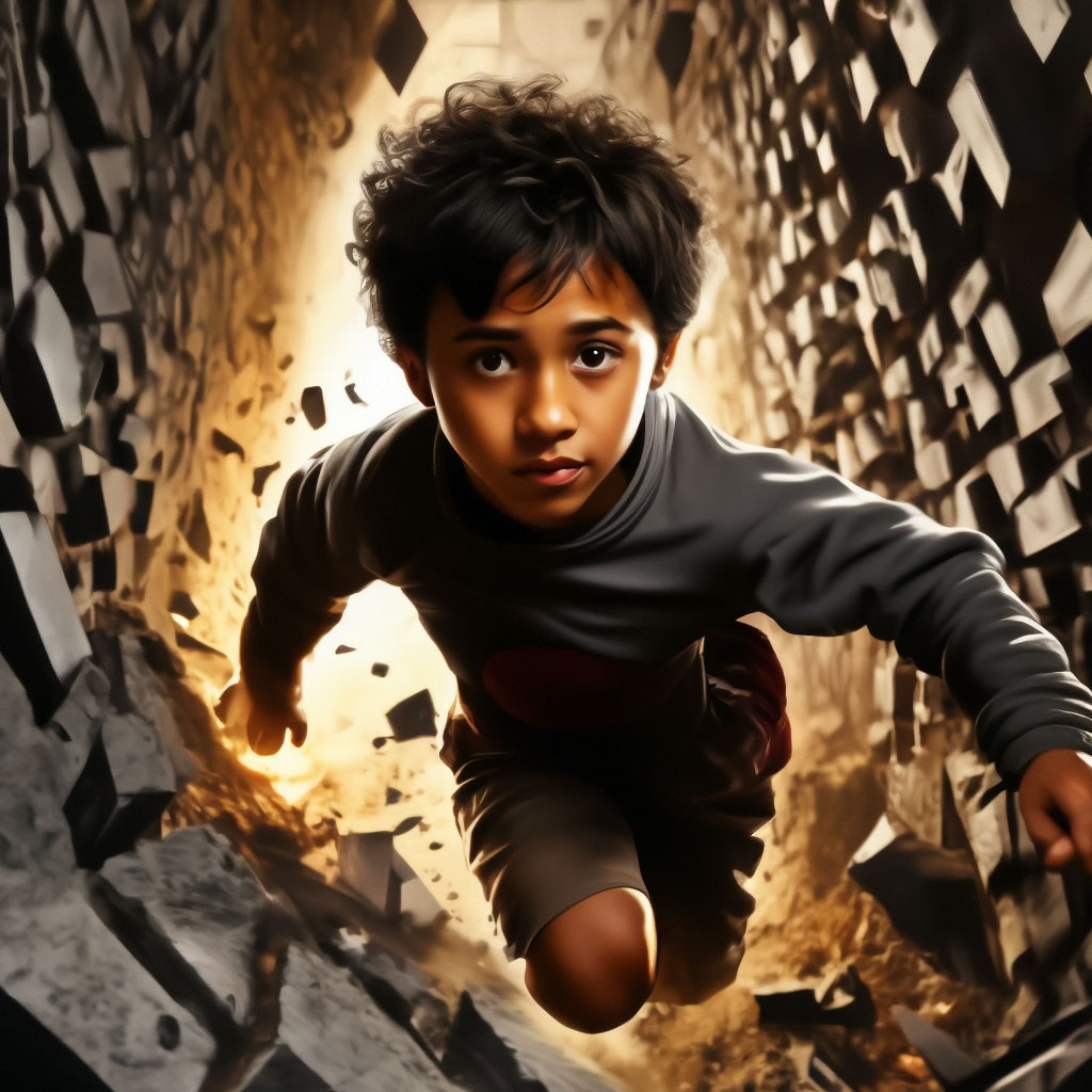 "Shailushai broke through the fourth wall" — image created in Shedevrum