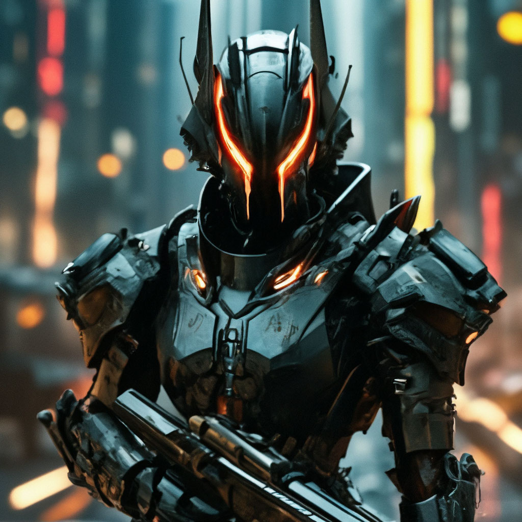 "Legion of Mantis Knights" — image created in Shedevrum