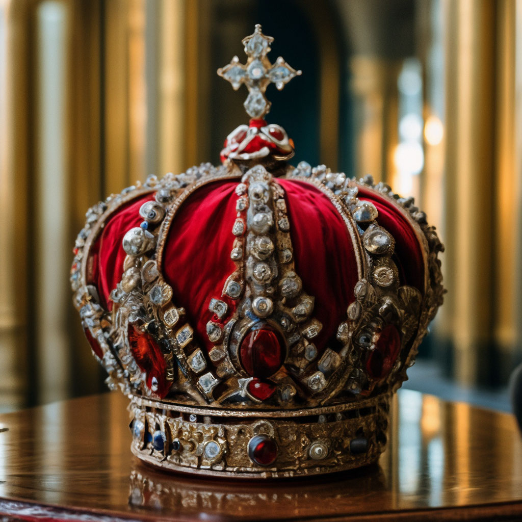 "Crown of the Russian Empire" — image created in Shedevrum