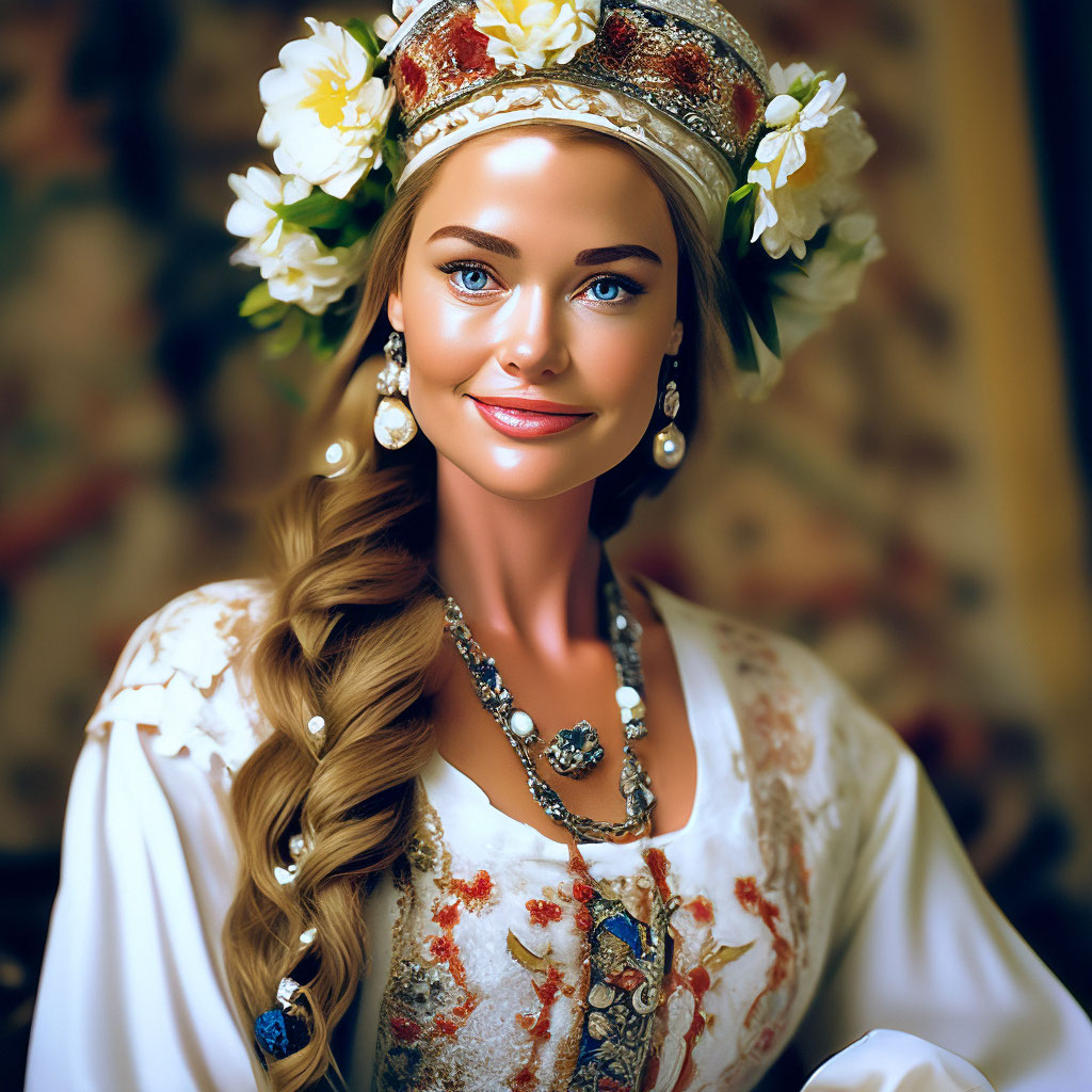 Russian Russian actress Denise Richards,in the image of a Russian ...