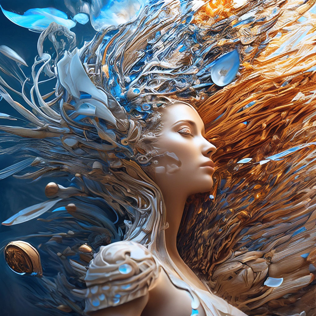 "Towards the elements, aesthetically pleasing, beautiful, high detail ...