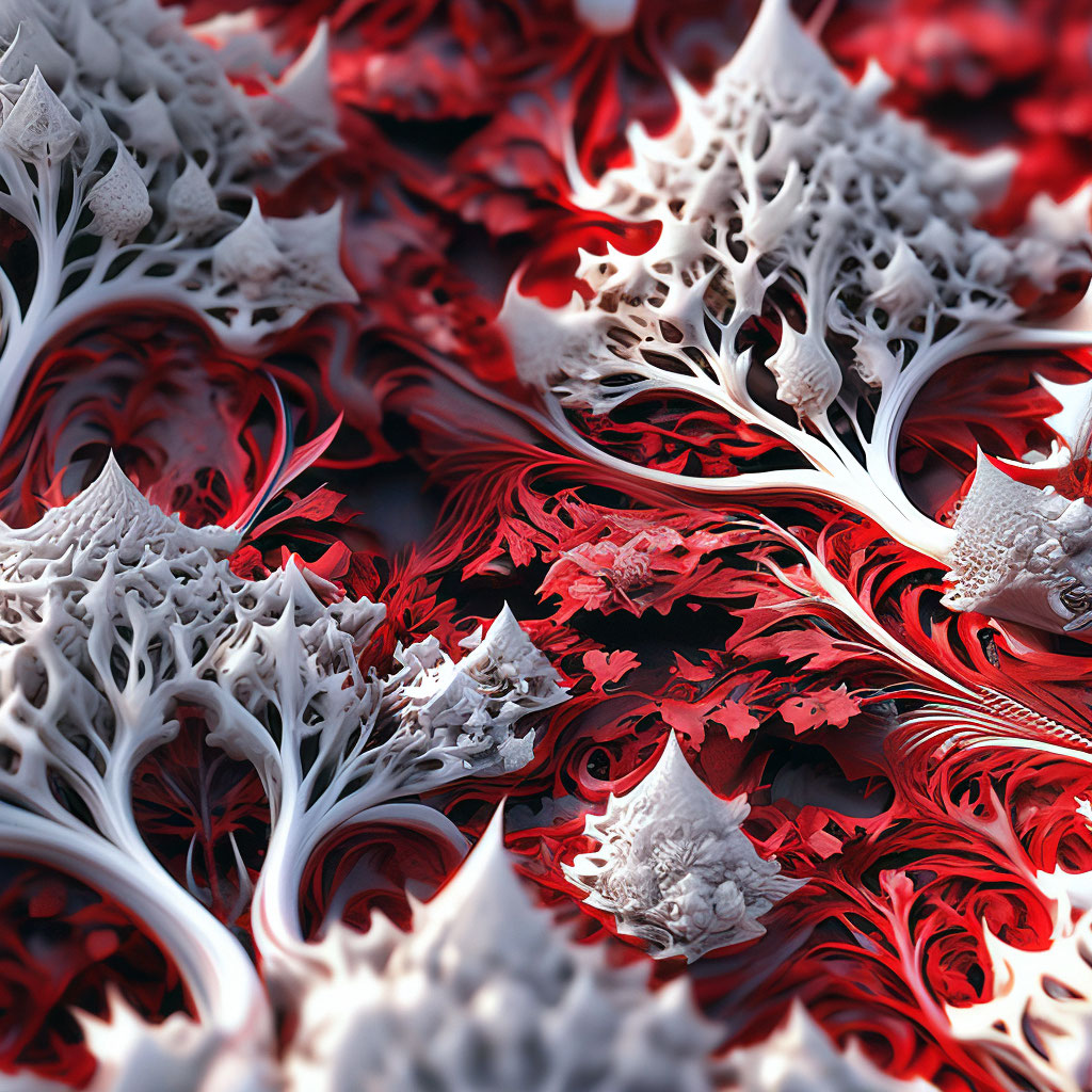 "Fantasy filigree surrealism overdetalization maximum symbiosis of ...