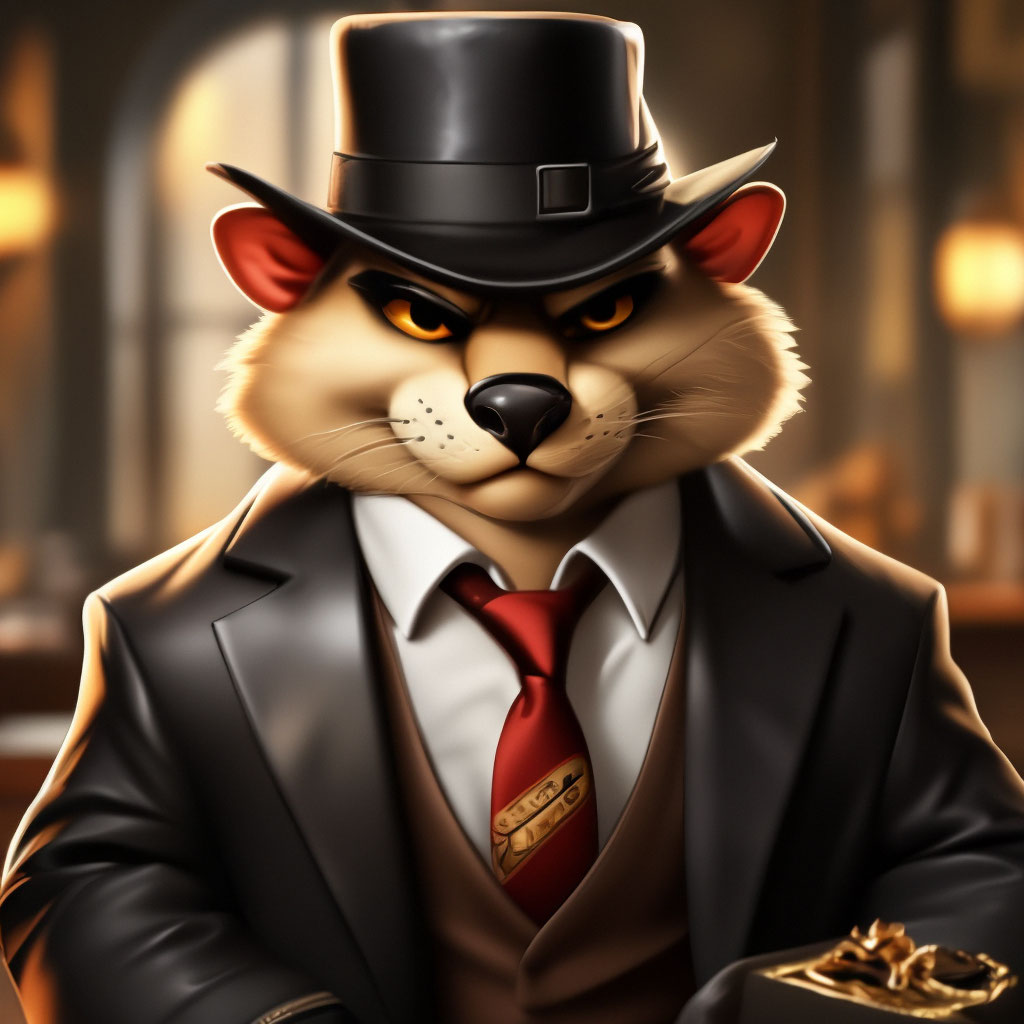 Gangster Taz Zeichnungen
