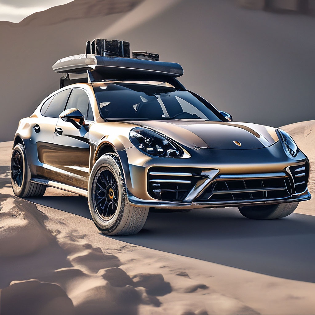"Porsche Panamera Turbo S SUV. Reinforced body kit. Conversion to ...