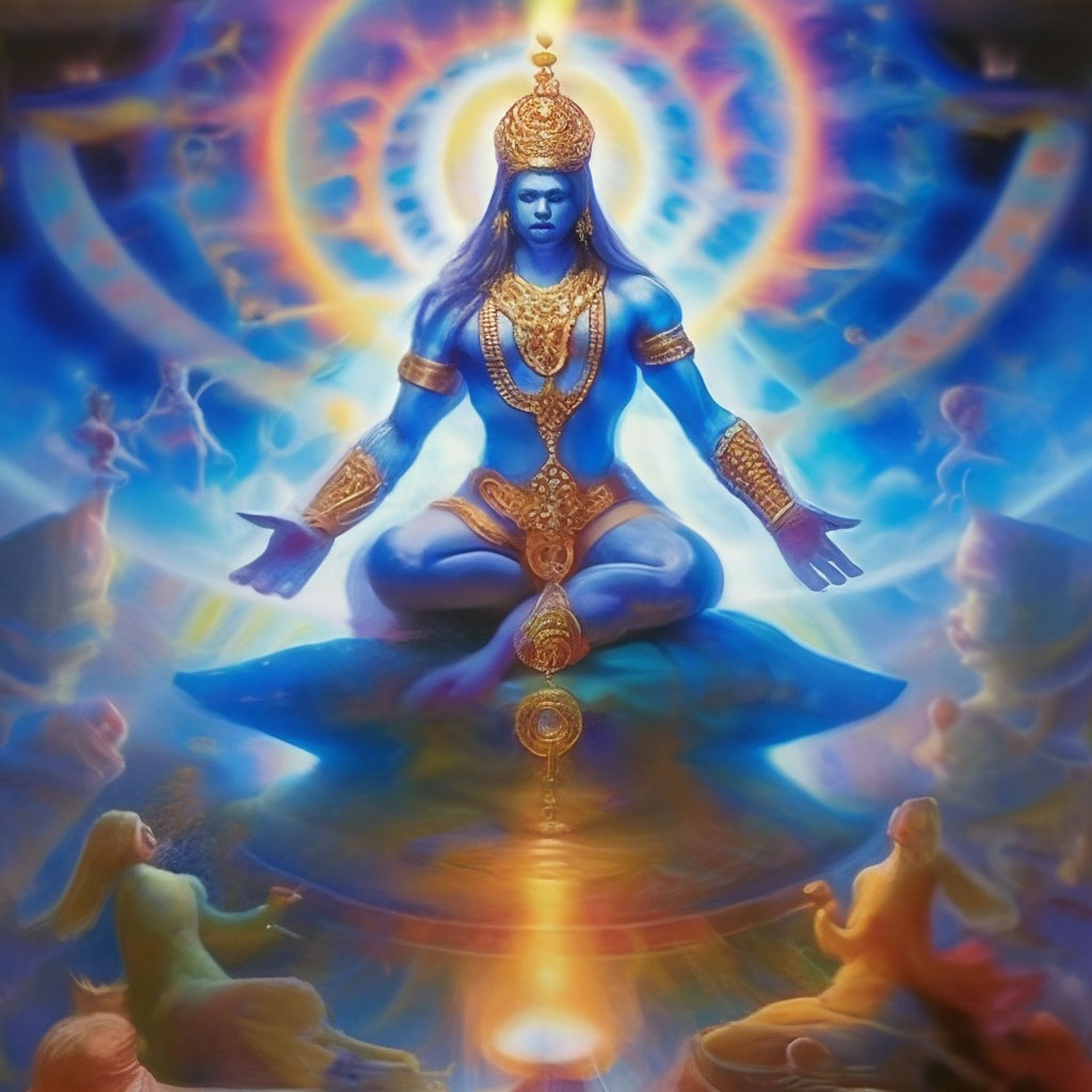 "The Eternal Absolute is the Unborn Para Brahman" — image created in ...
