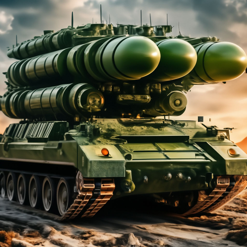 "SAM-BUK-M1 self-propelled gun Impressionism, realism" — image created ...