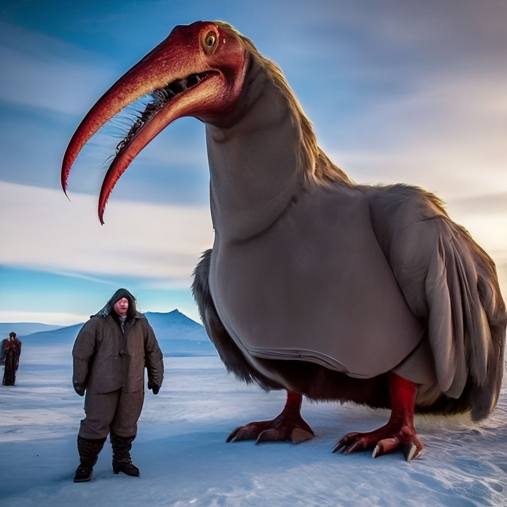 "The meme from 2090 is a huge bird 4.2m you will not understand yet a ...