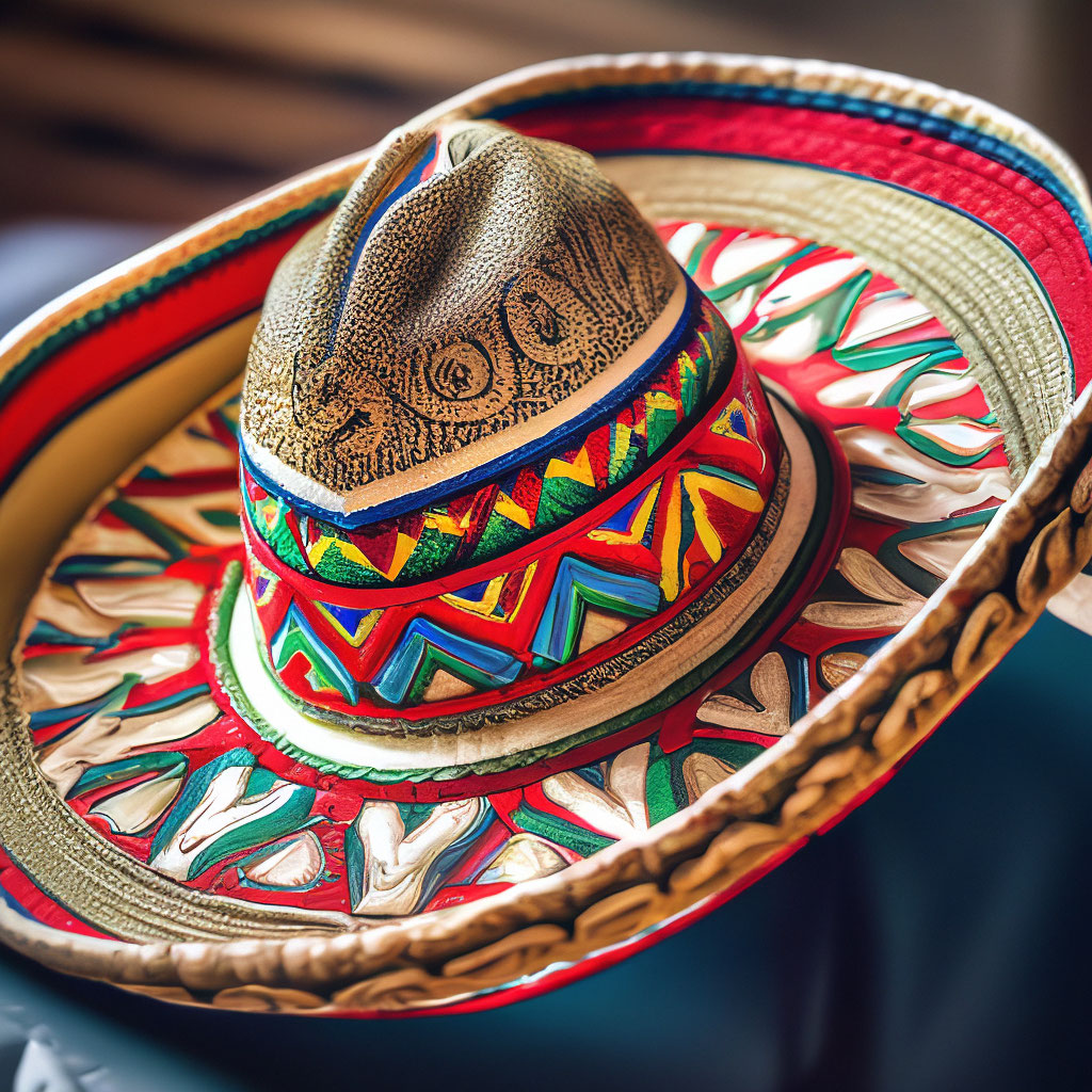 "Sombrero, aesthetically pleasing, beautiful, realistic, professional ...