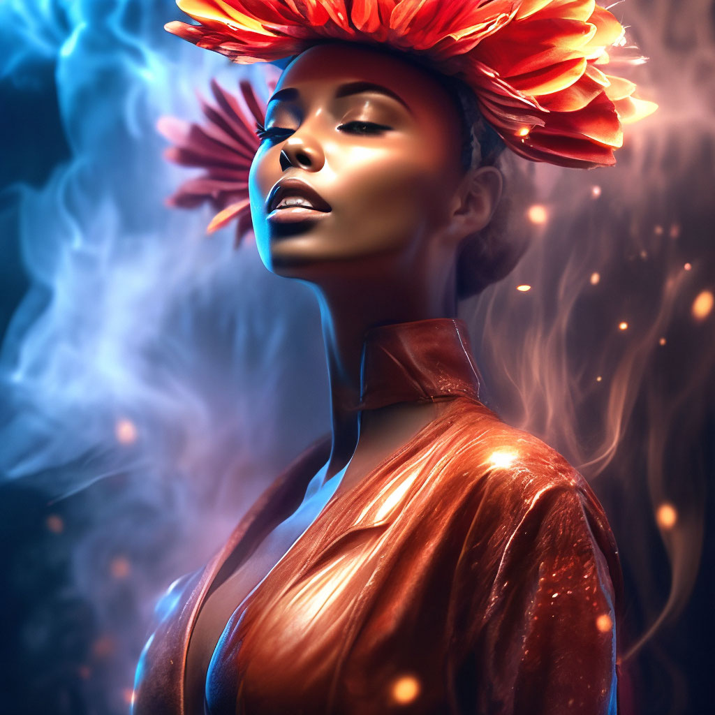 "🌸 Beautiful leather hybrid girl-flower of gerbera. The effect of ...