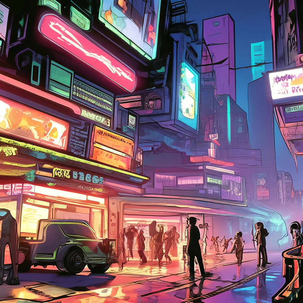 "Retro history of the animated series" — image created in Shedevrum