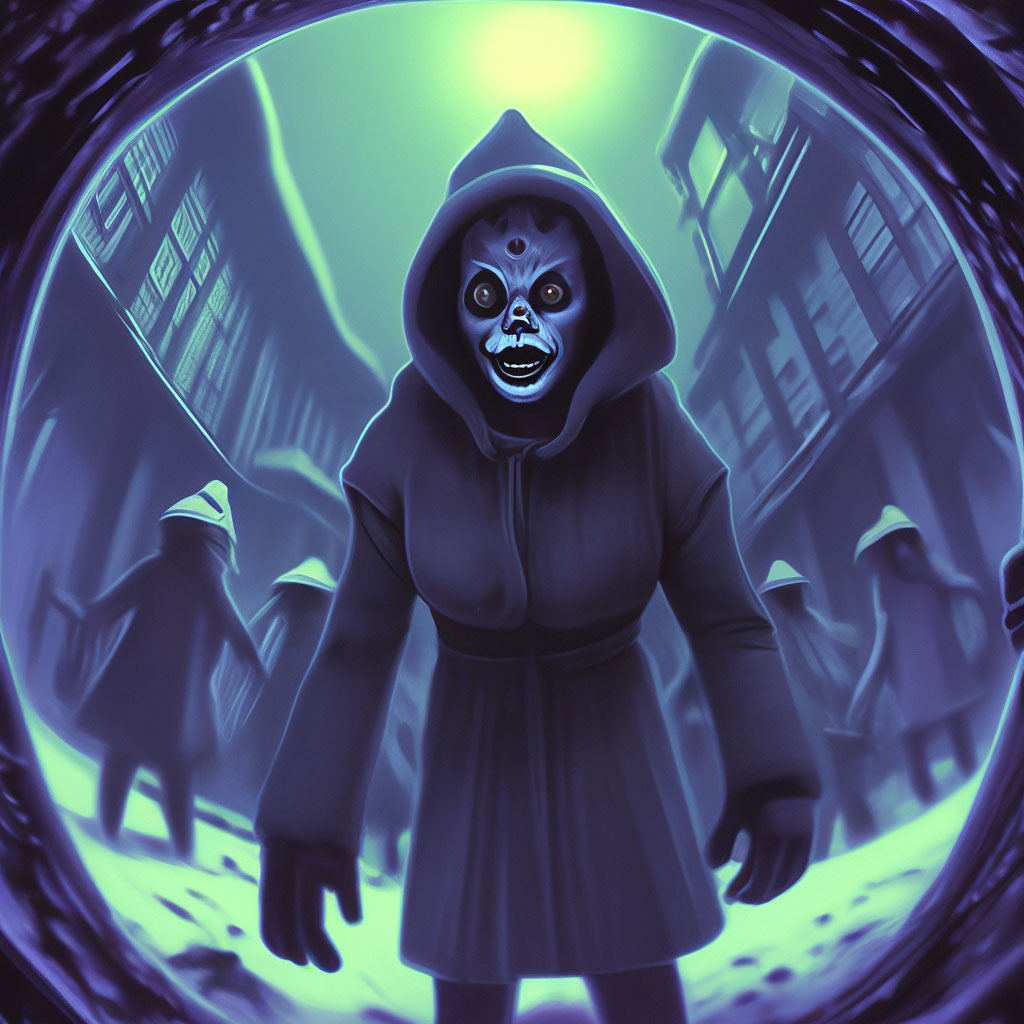 "Terrible, scary, monstrous, chthonic, creepy, sinister, nightmarish ...