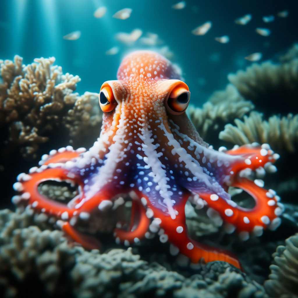 "Underwater New Year the New Year's coral is dressed up like a ...
