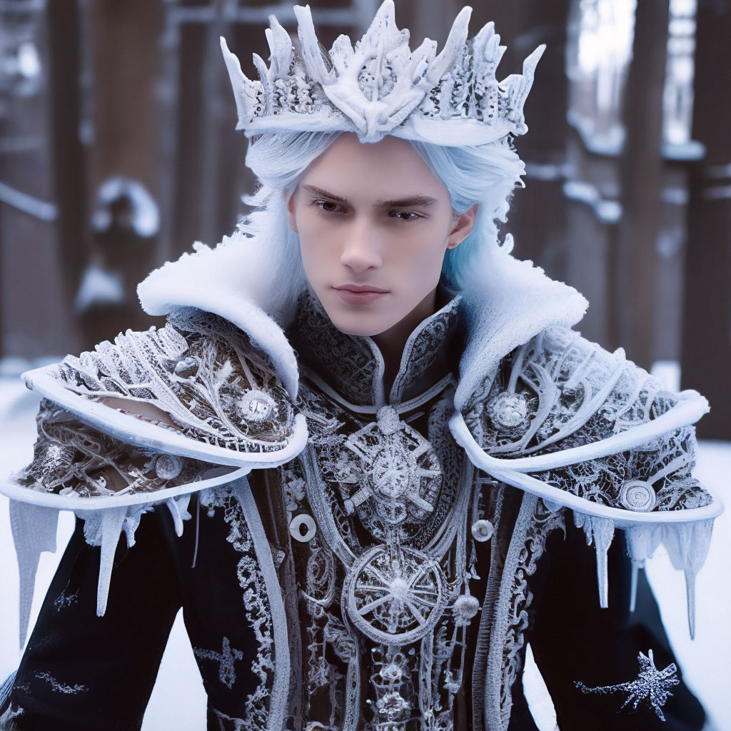 "The Snow Prince of ice art is very beautiful Aesthetics Realism ...