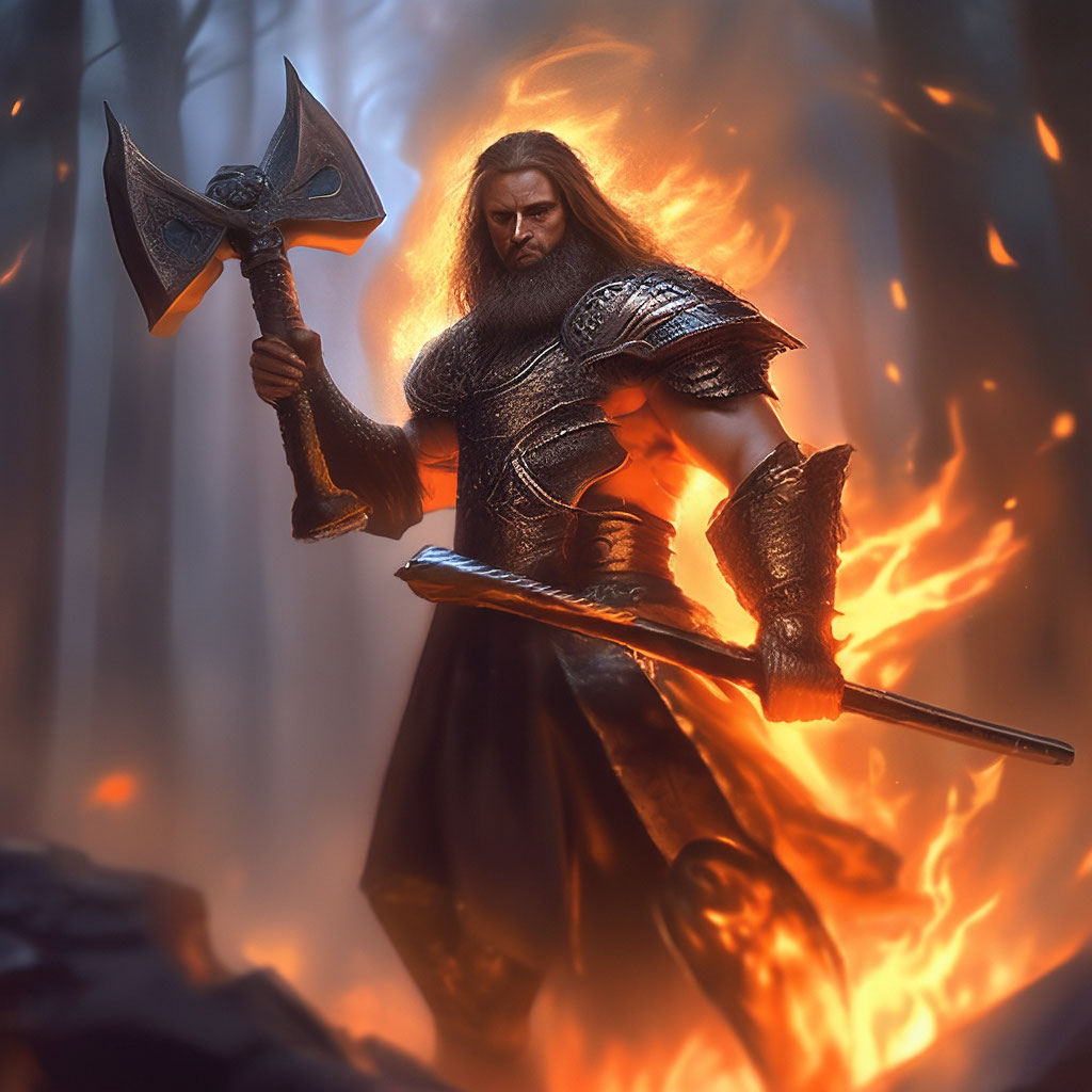 "The duke in Slavic mythology is the lord of fire and a blacksmith ...