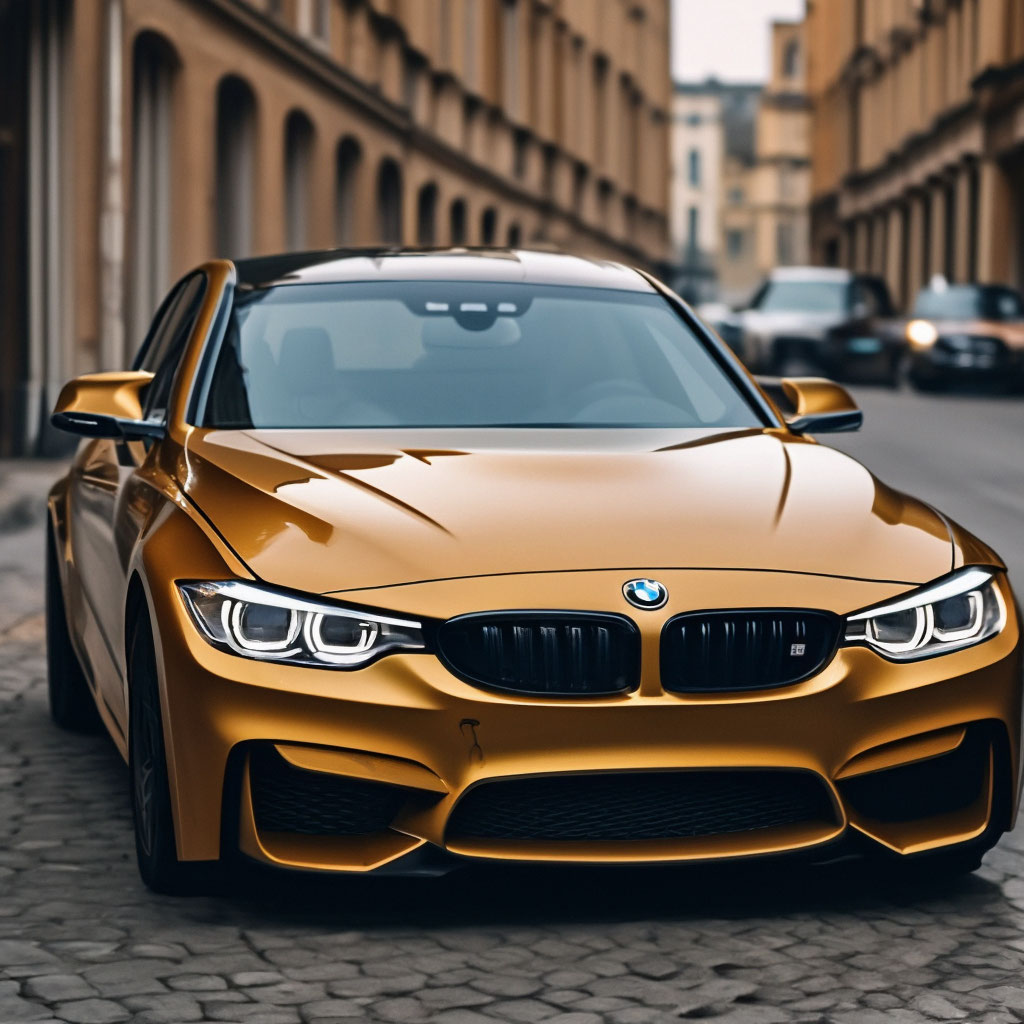 "BMW car, high resolution, high detail, aesthetically pleasing ...