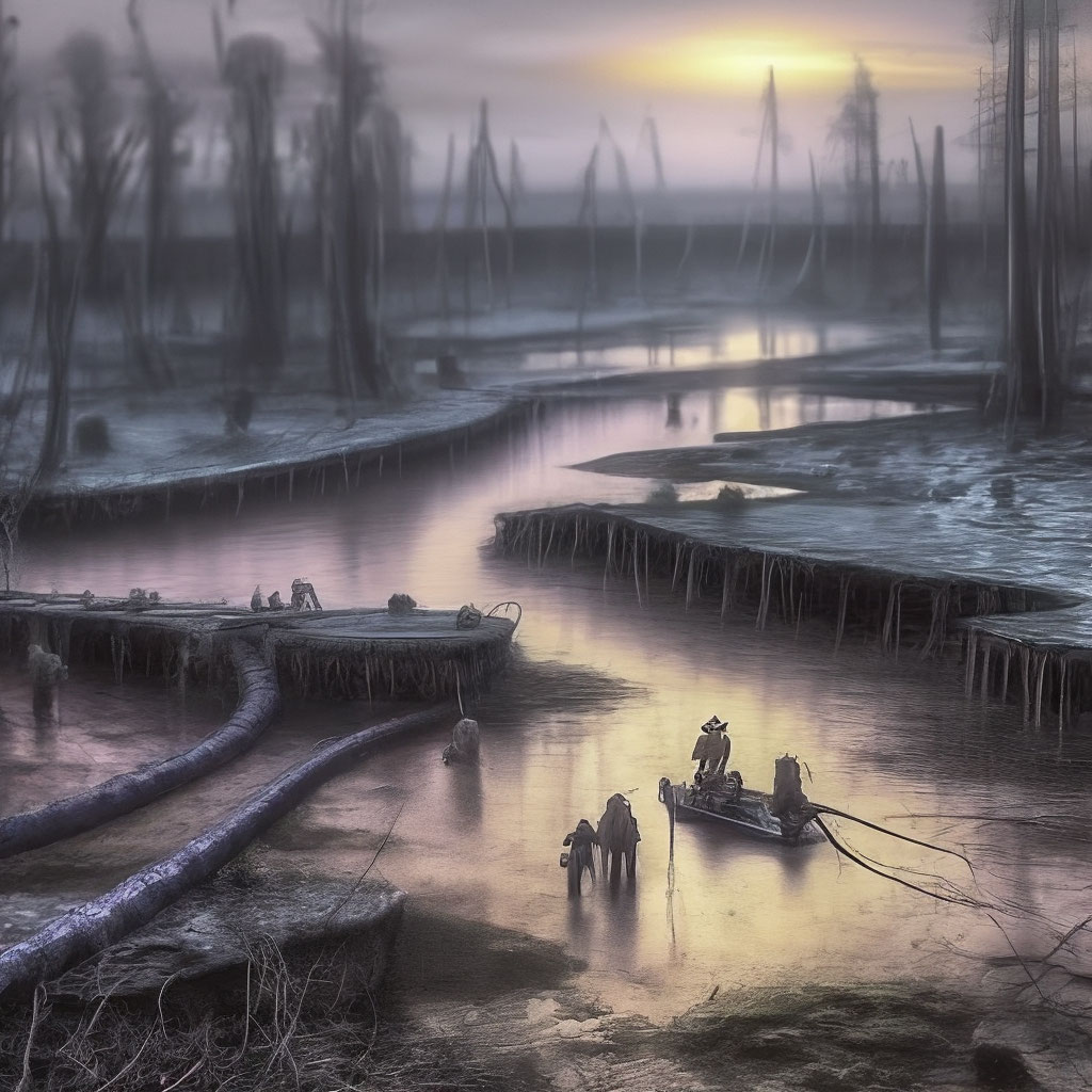 "A radioactive swamp full of all sorts of petty freaks who ...