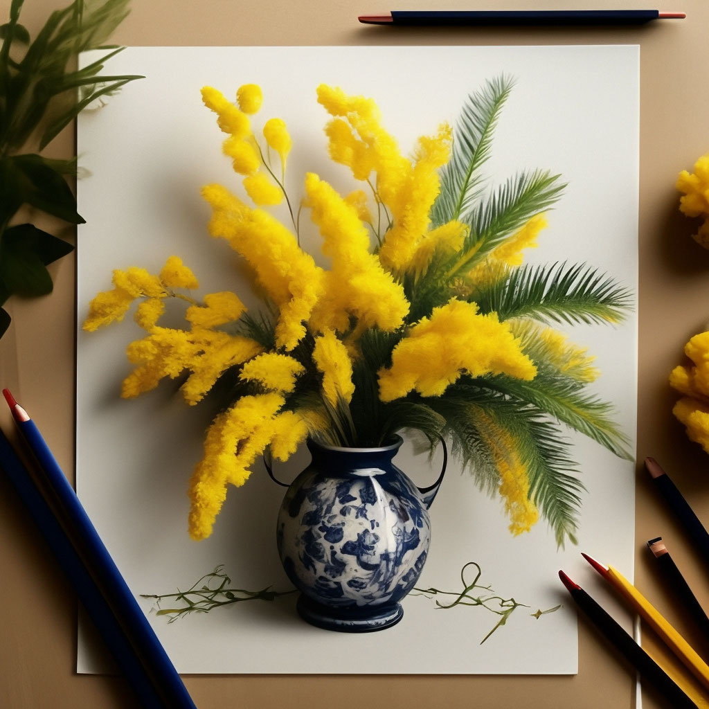 "Three-dimensional art drawing with colored pencils, 5D, hyperobjem ...