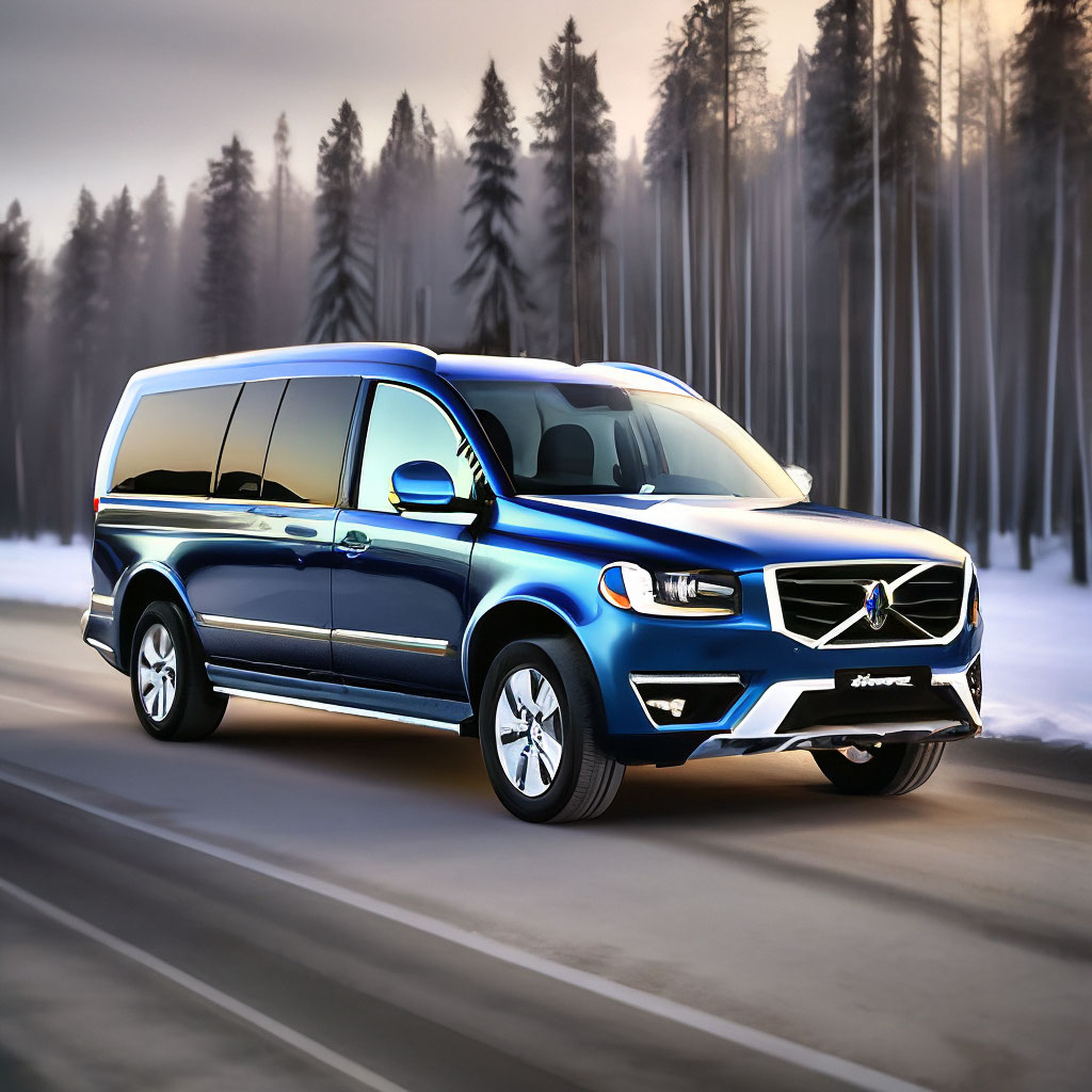 "The first Volvo minivan has appeared on sale in Russia. At the same ...