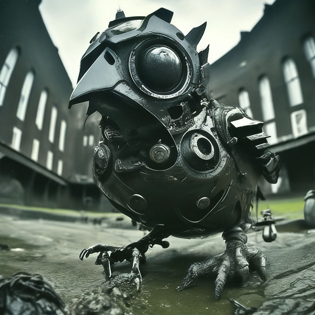 "Terrible sparrow, Scary, Monstrous, Creepy, Sinister, Nightmarish ...