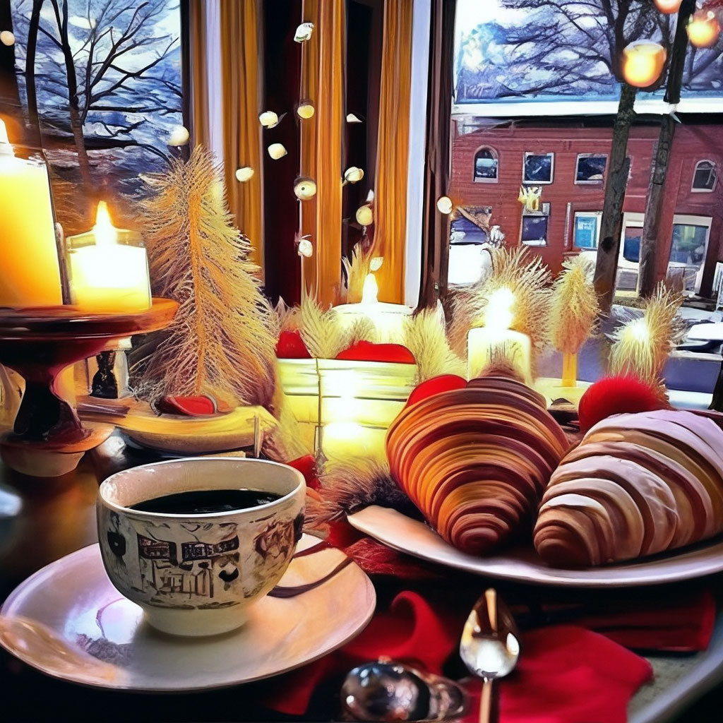 "December 23rd - Good Saturday morning!" — image created in Shedevrum