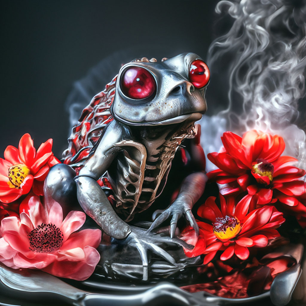 "Bone toad: humor.comic book. graphics. body art for the whole body ...