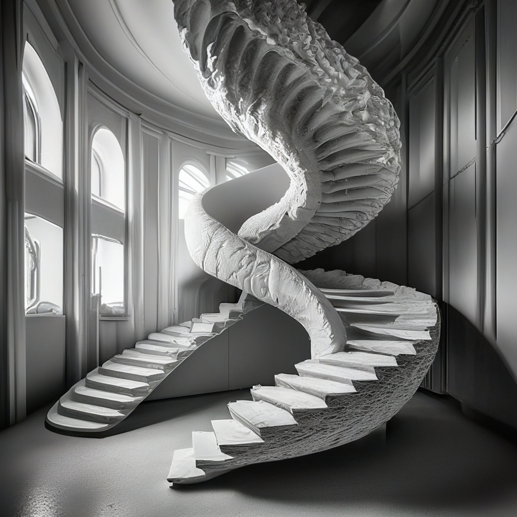 "Professional photo, high resolution, distortion, curve, deformed ...