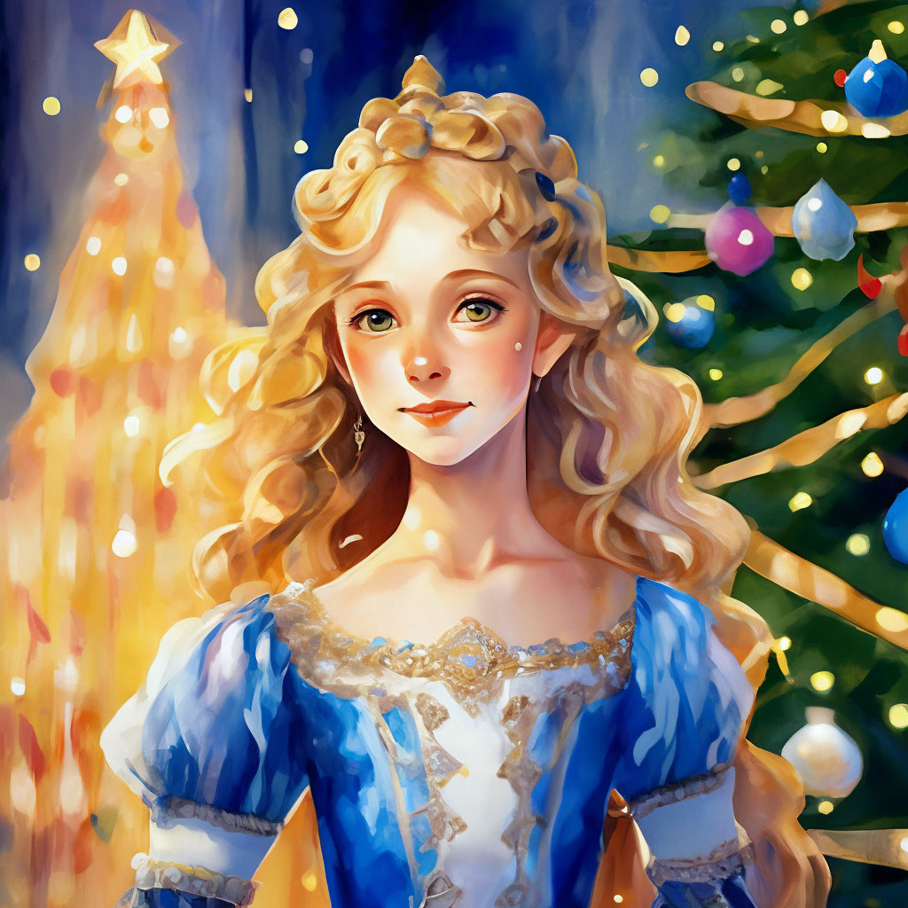 "Marie from the Nutcracker. Marie is a girl of about twelve with golden ...