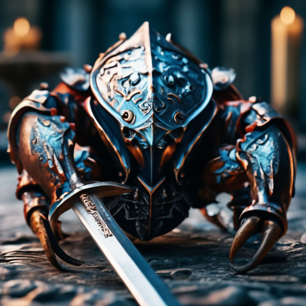 "Cancer with a sword and shield is beautiful, aesthetically pleasing ...