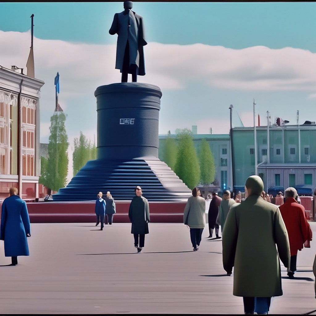 "USSR May 1933. The city of Novosyabirsk, medium plan, happy Soviet ...