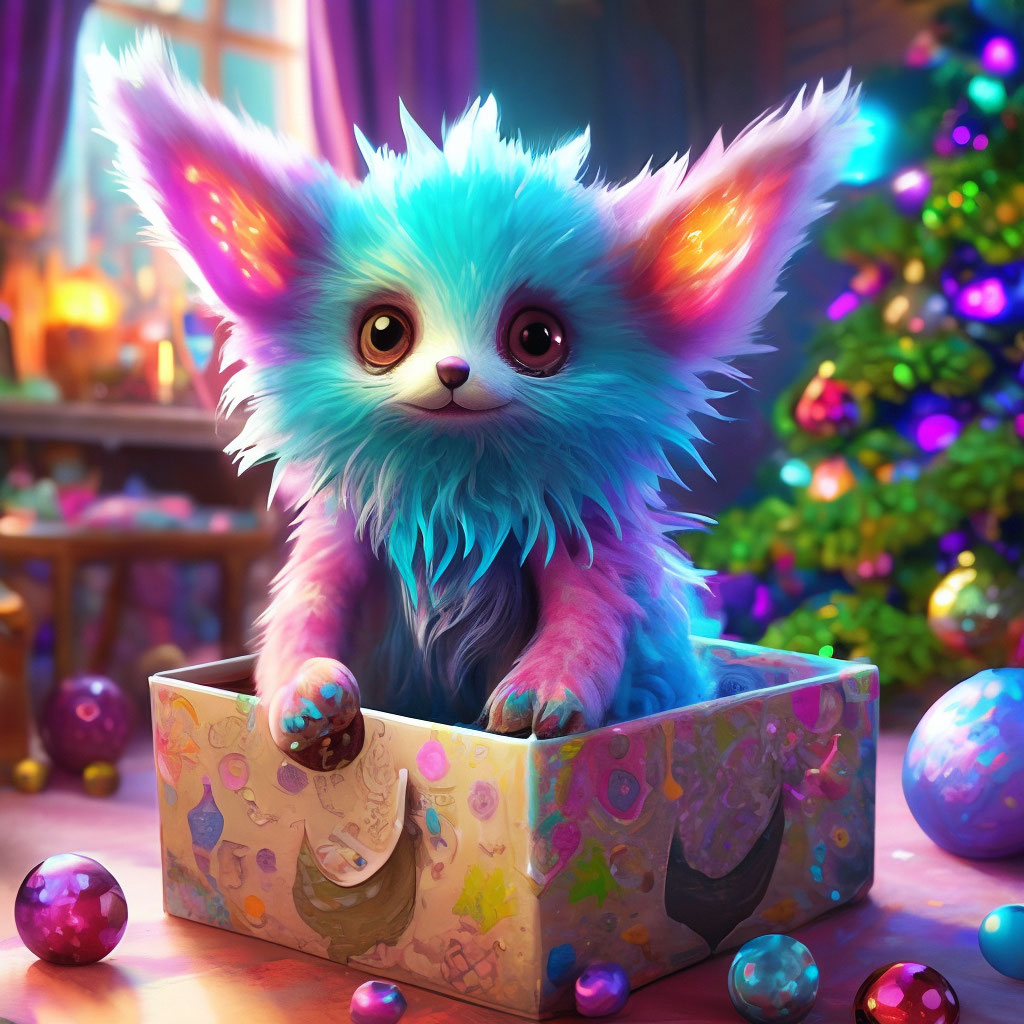 "An alien animal creature, a little sad, but incredibly beautiful. It ...