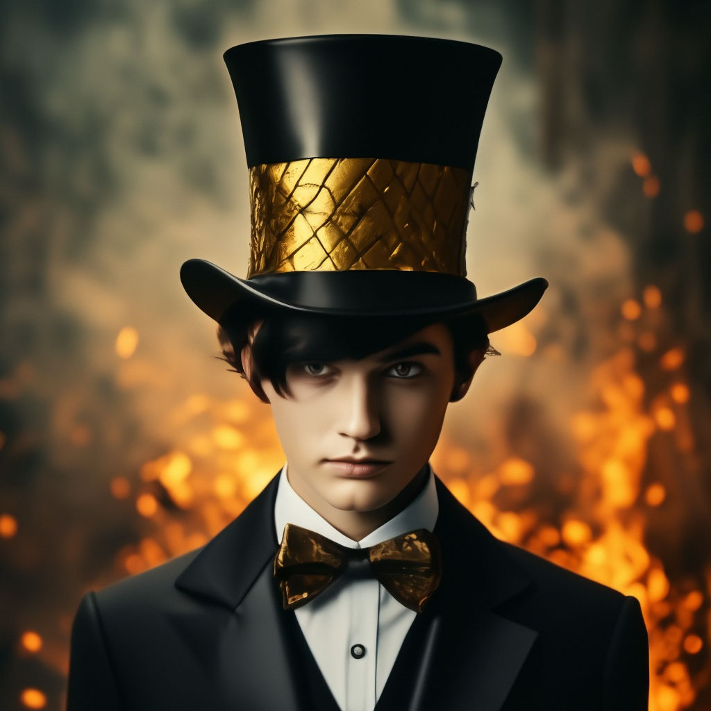 "Surialism:Bill Cypher is a demon in a celindre hat and a bow tie from ...