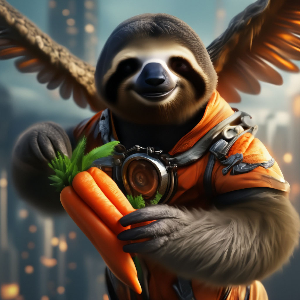 "A sloth in the body of a hyperbank in the clothes of a snake that ...