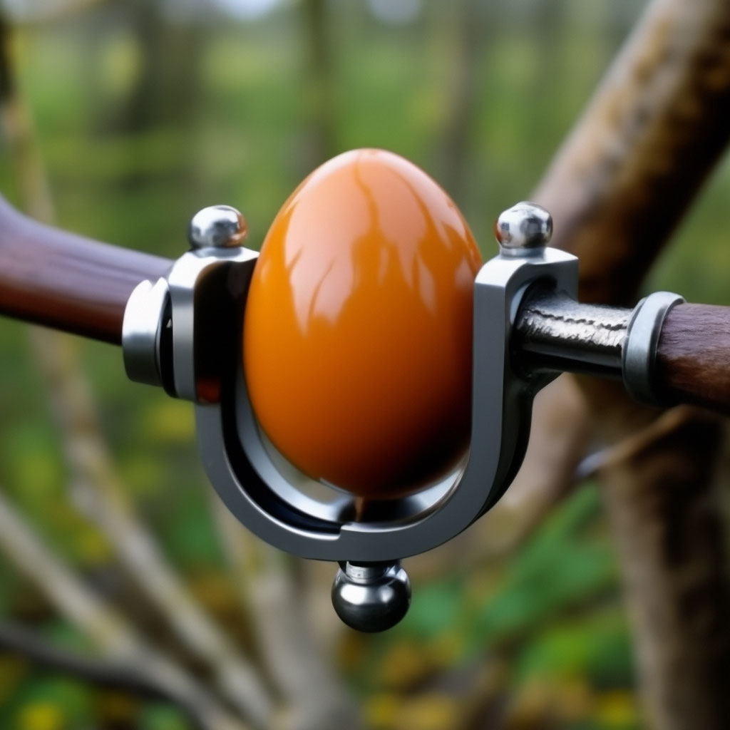 "Slavic egg clamp" — image created in Shedevrum