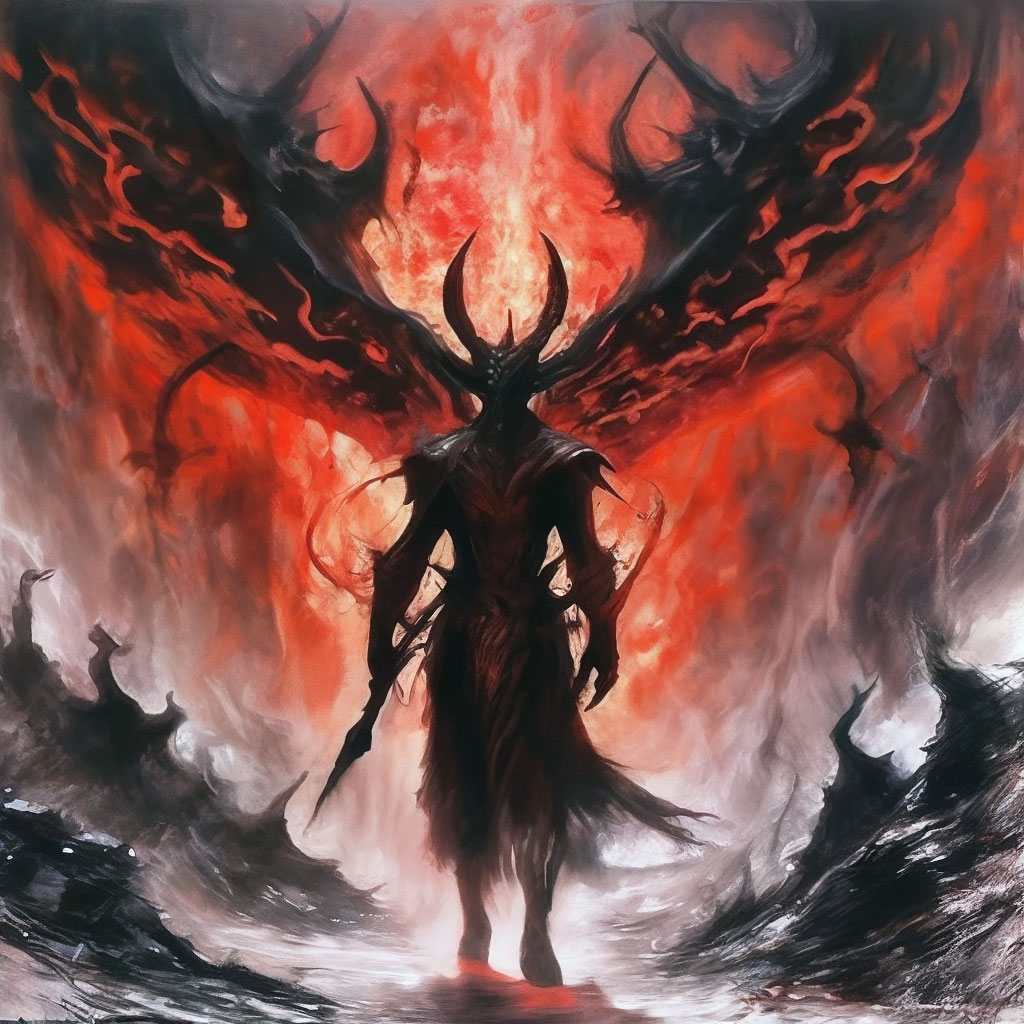"Hunter. Anthropomorphic, surreal, demonic. Landscapes of the ...