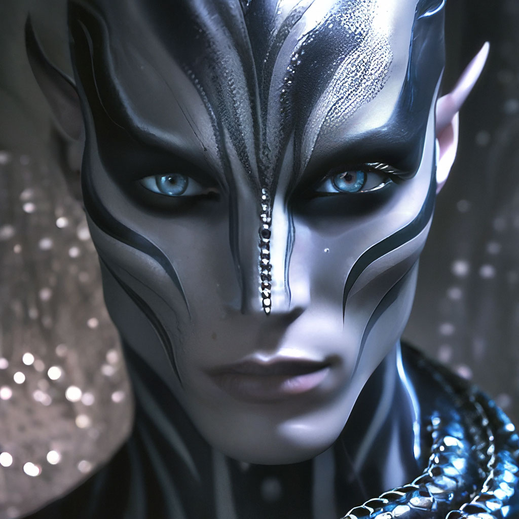 "Beauty is a destructive force,the face of a super handsome man alien ...