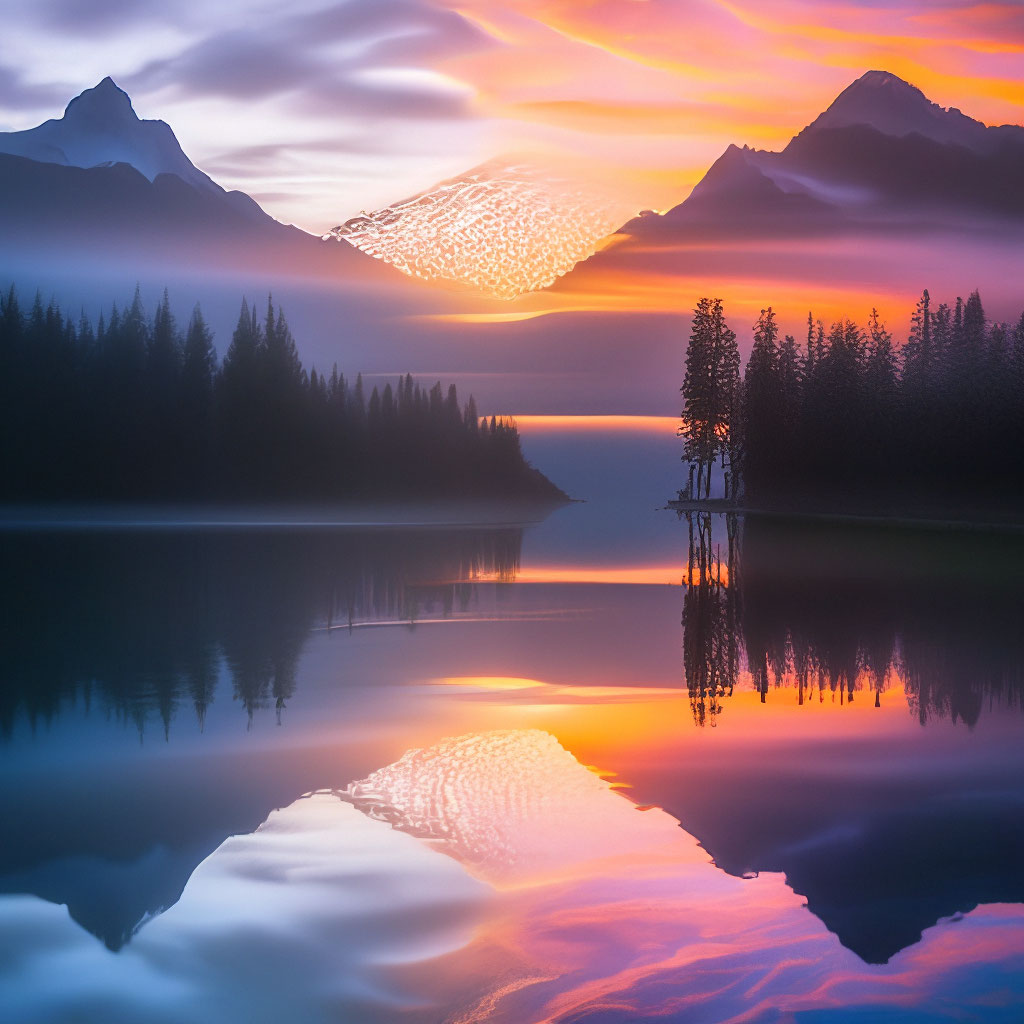 "The dawn landscape, the tenderness of the morning, the iridescent ...